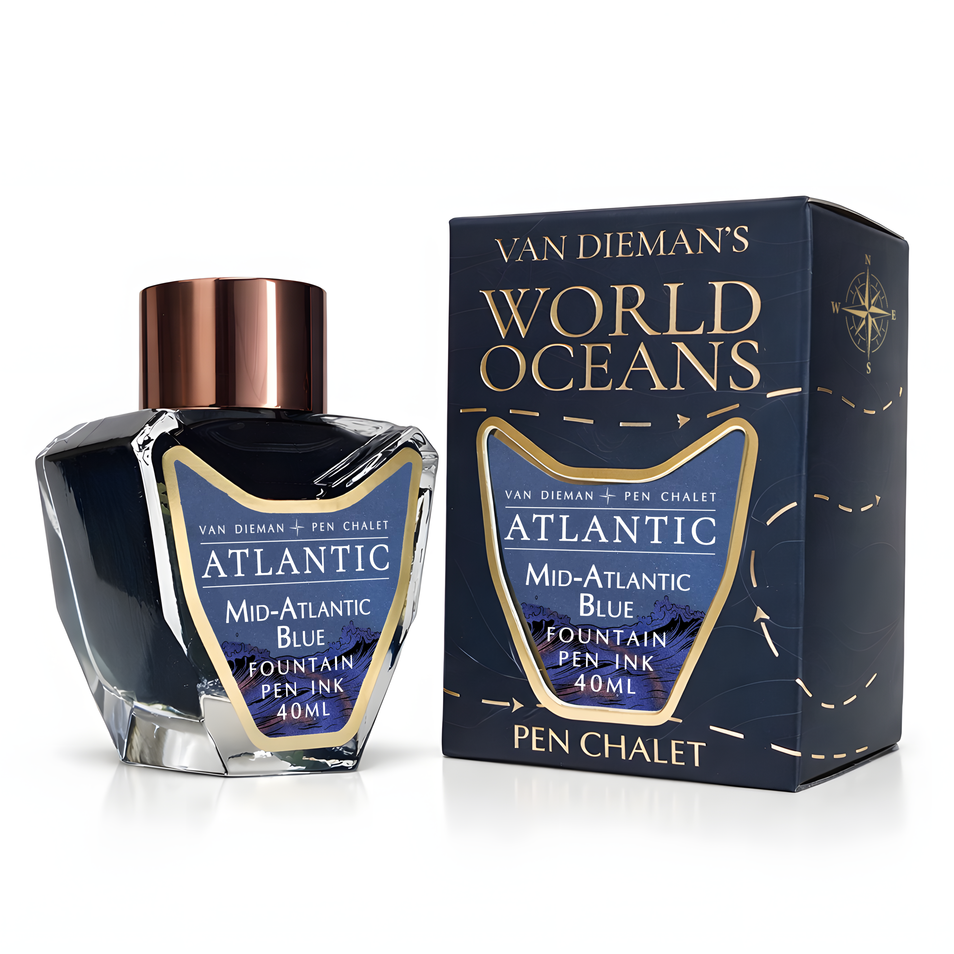 Van Dieman's & Pen Chalet's World Oceans - Atlantic: Mid-Atlantic Blue ...