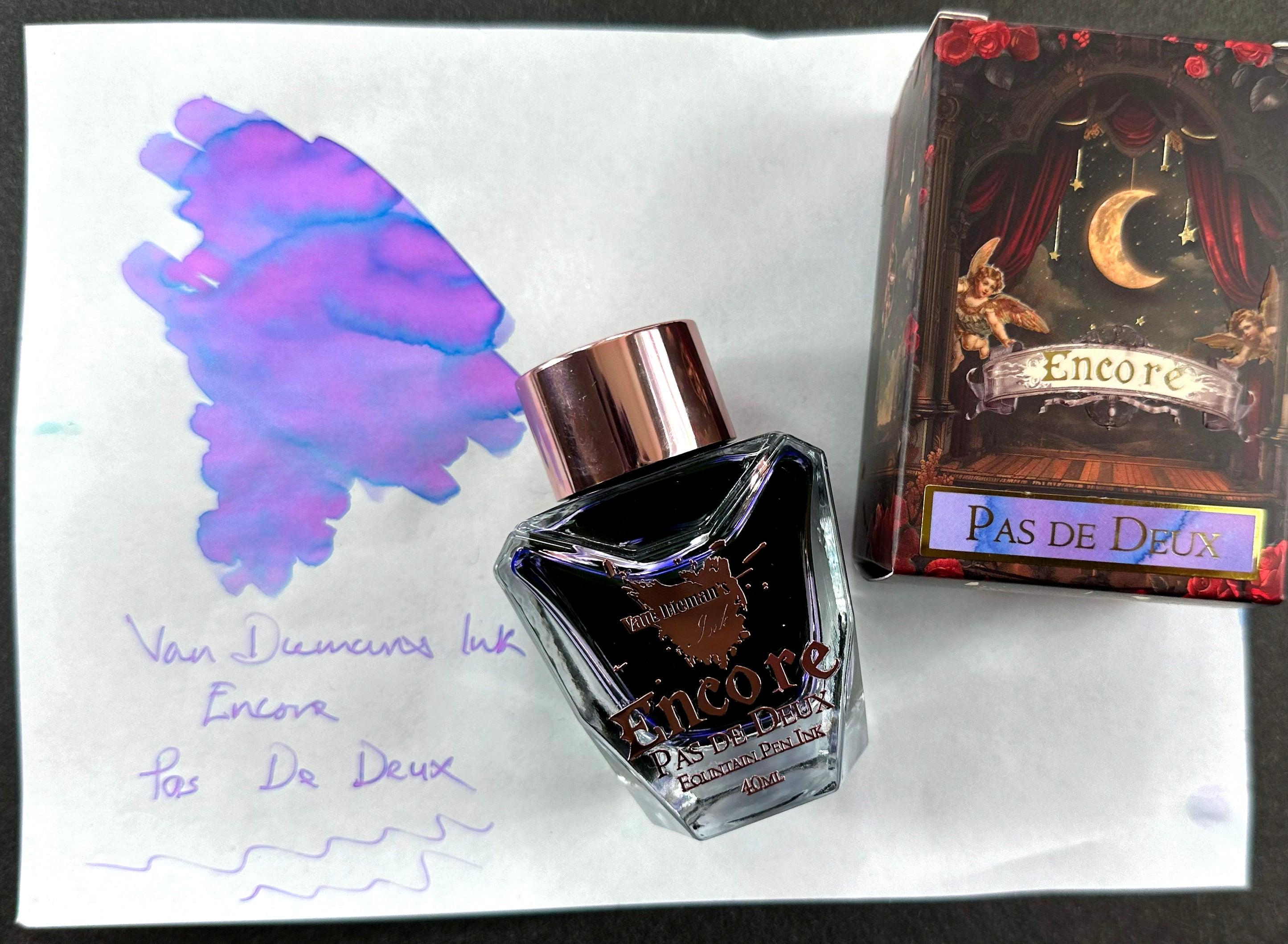Van Dieman's Encore - Pas de Deux 40ml Fountain Pen Ink – Van Dieman's Ink