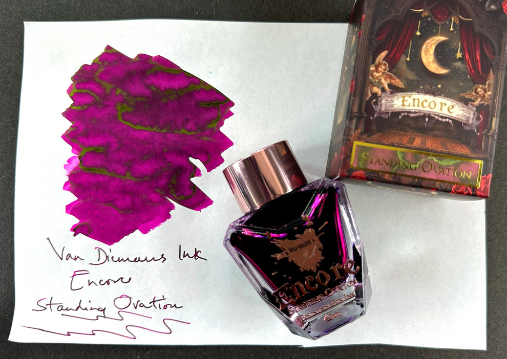 Van Dieman's Encore - Standing Ovation 40ml Fountain Pen Ink – Van ...